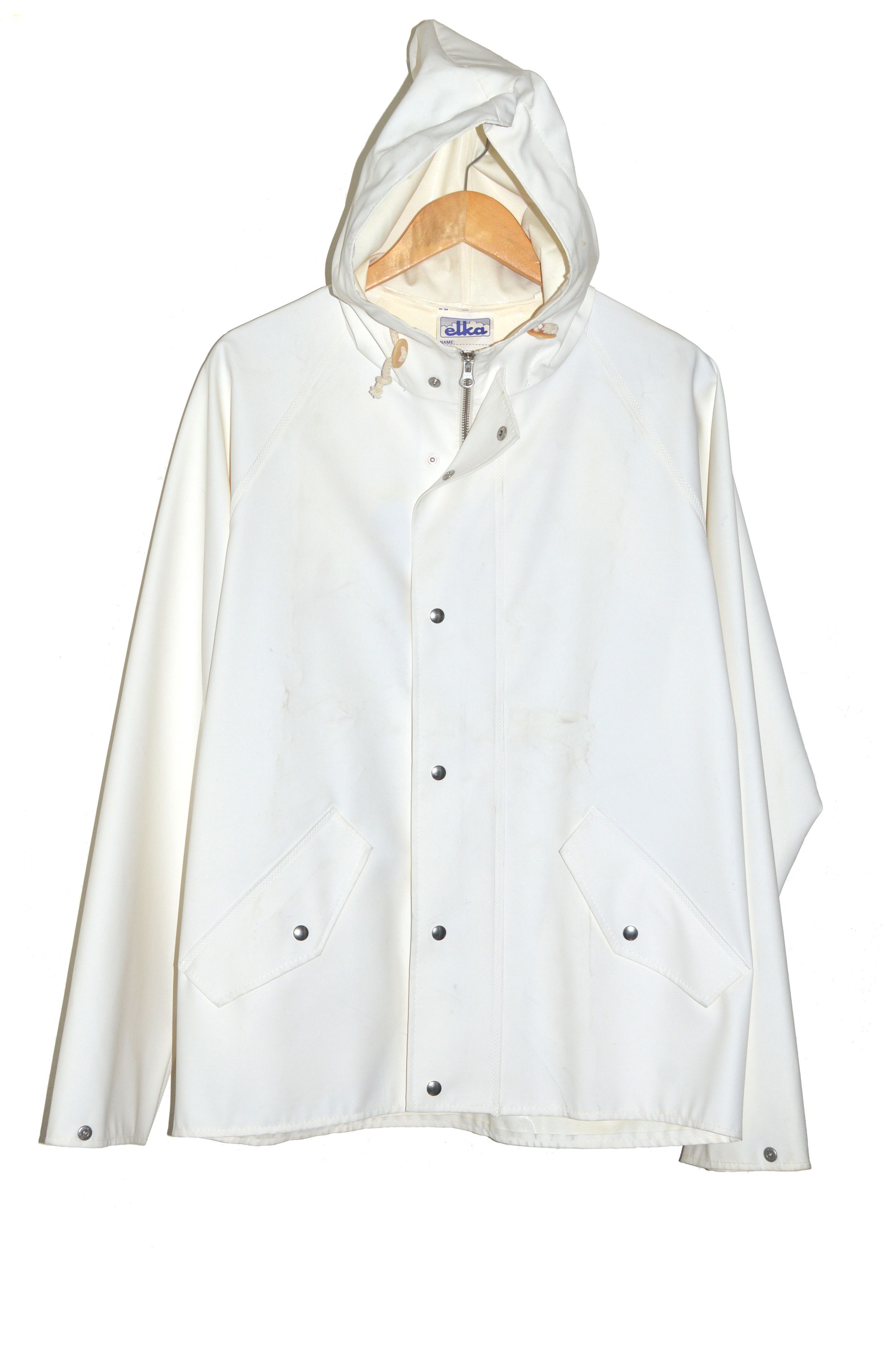 Elka Rainwear × Norse Projects White Classic Raincoat | Grailed