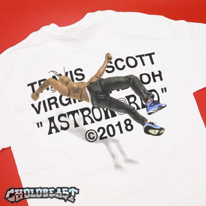 Travis Scott DS Travis Scott AstroWorld Virgil Abloh Off White T shirt ...