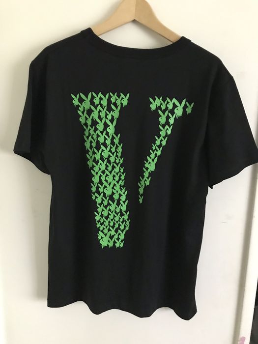 Vlone Vlone Playboi Carti Playboi Bunny Tee Green | Grailed