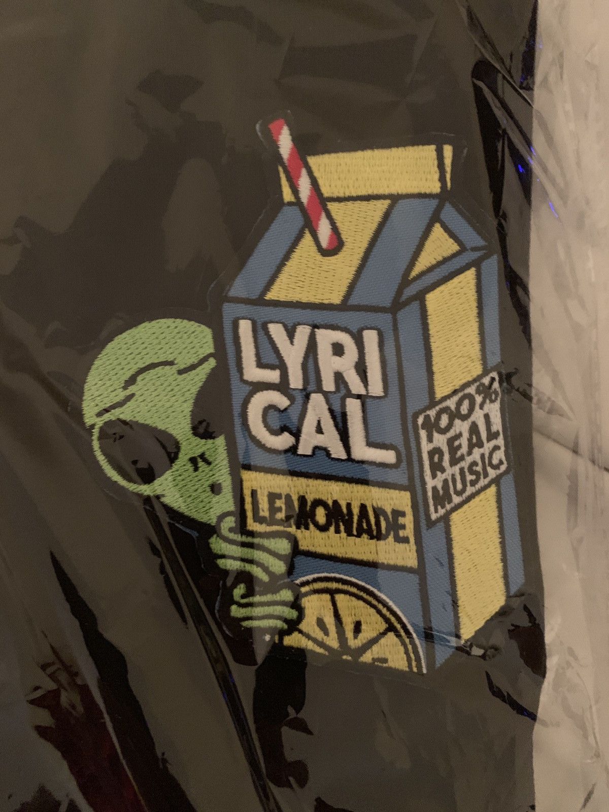 Lyrical Lemonade Lyrical Lemonade alien patch hoodie | Grailed