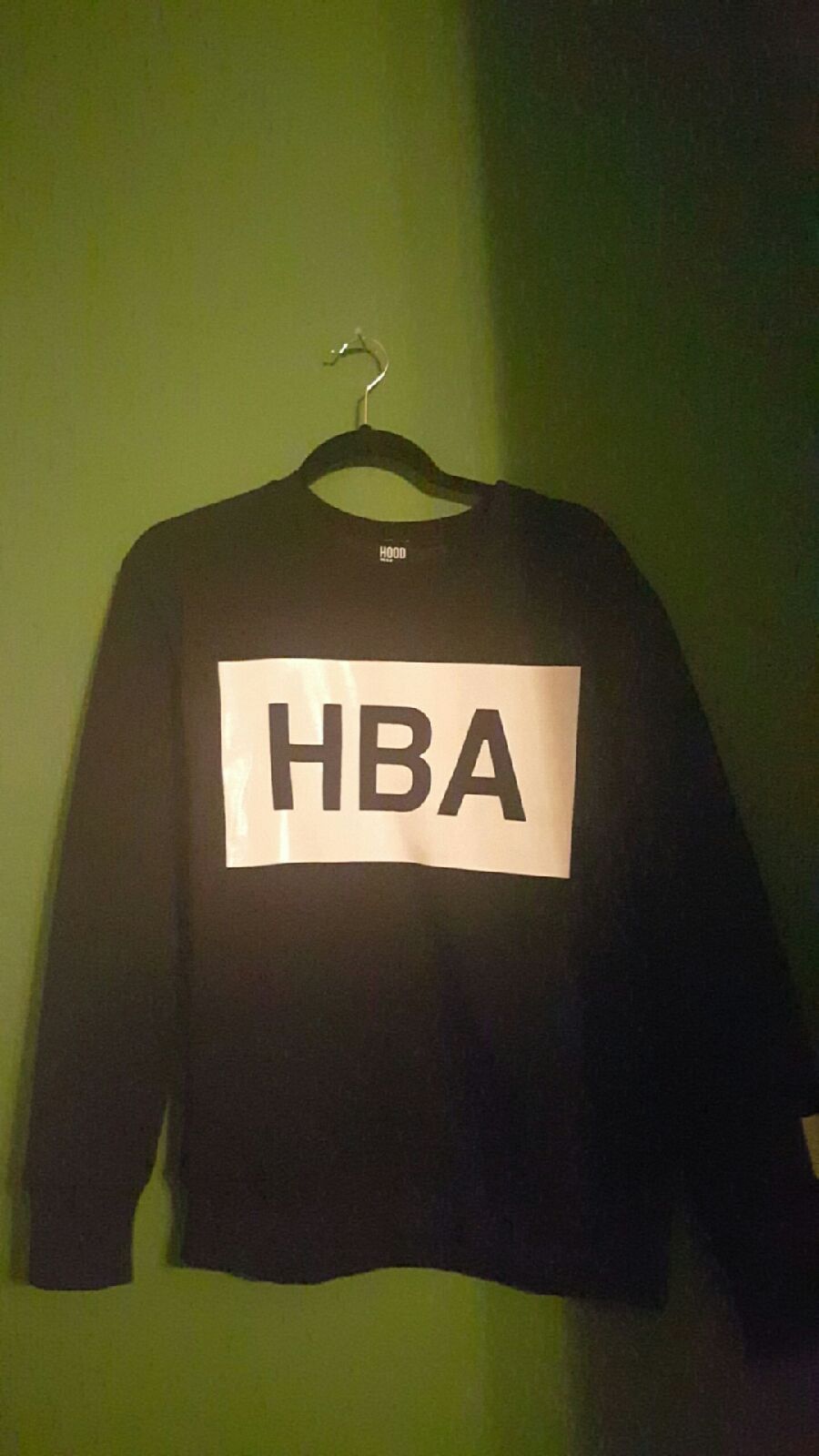 Hood By Air HBA logo crewneck | Grailed