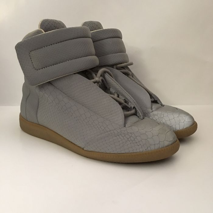 Maison Margiela Margiela Future Hi Top 3m Python Sneakers | Grailed