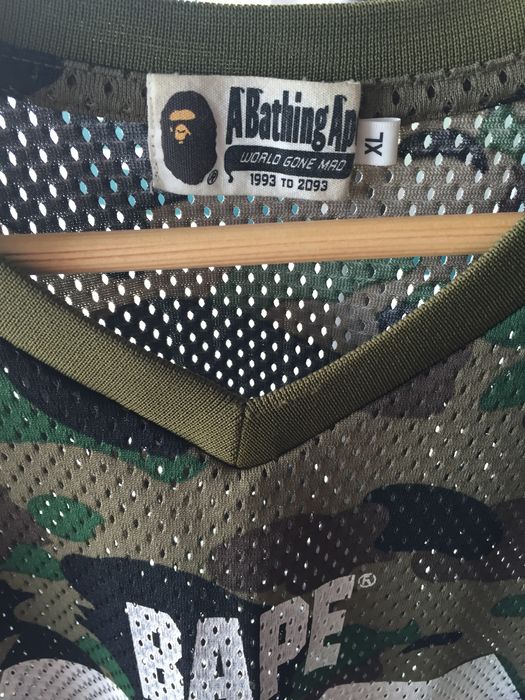 Bape Bathing Ape Football Jersey | Grailed