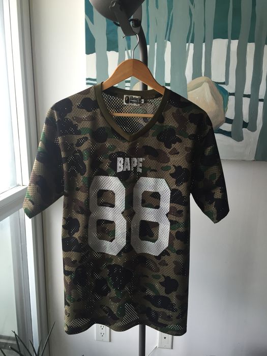 Bape Bathing Ape Football Jersey | Grailed