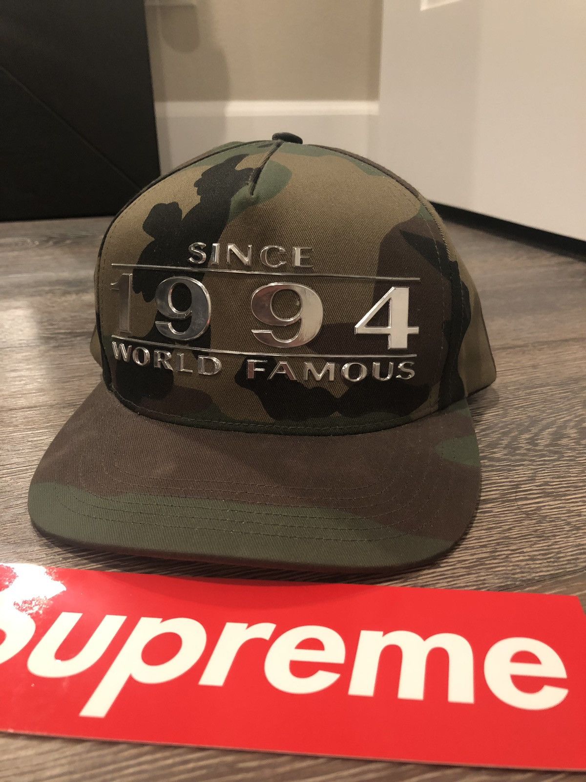 Supreme BLOODY OSIRIS Supreme camo hat | Grailed