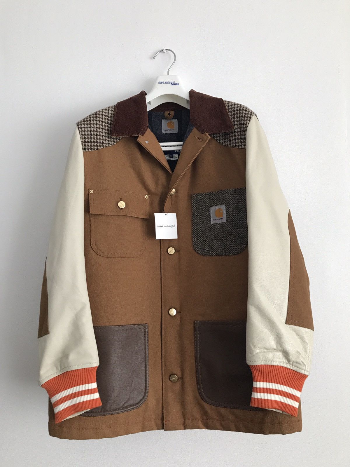 Junya Watanabe $1700 Junya Watanabe Man Soft Hide Leather Tartan ...