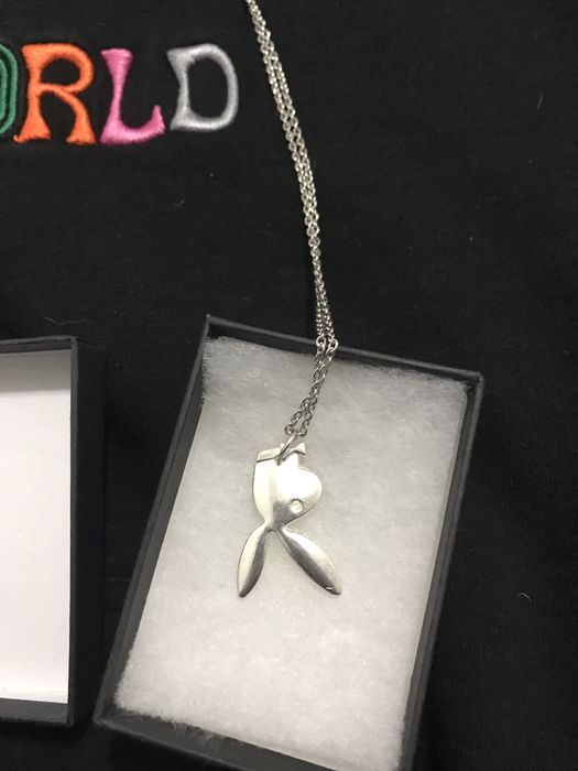 Playboi Carti Playboi Carti Necklace silver | Grailed