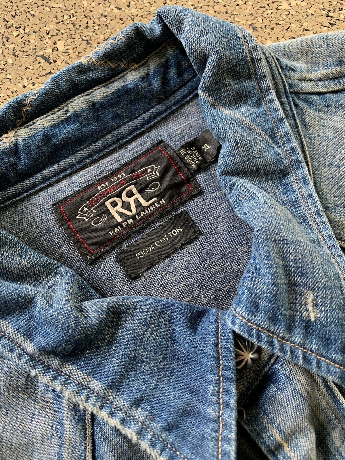 Ralph Lauren RRL Ralph Lauren Vintage Denim Rare Signature Piece | Grailed