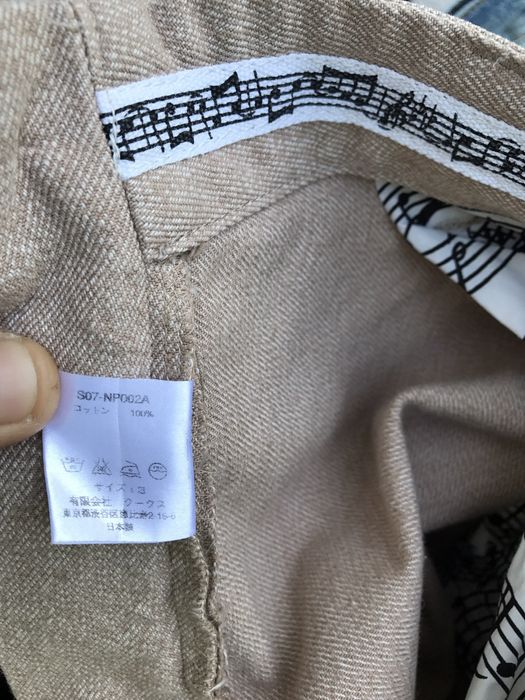 Number (N)ine Number Nine Music Note Pants Number Nine Casual Pants ...