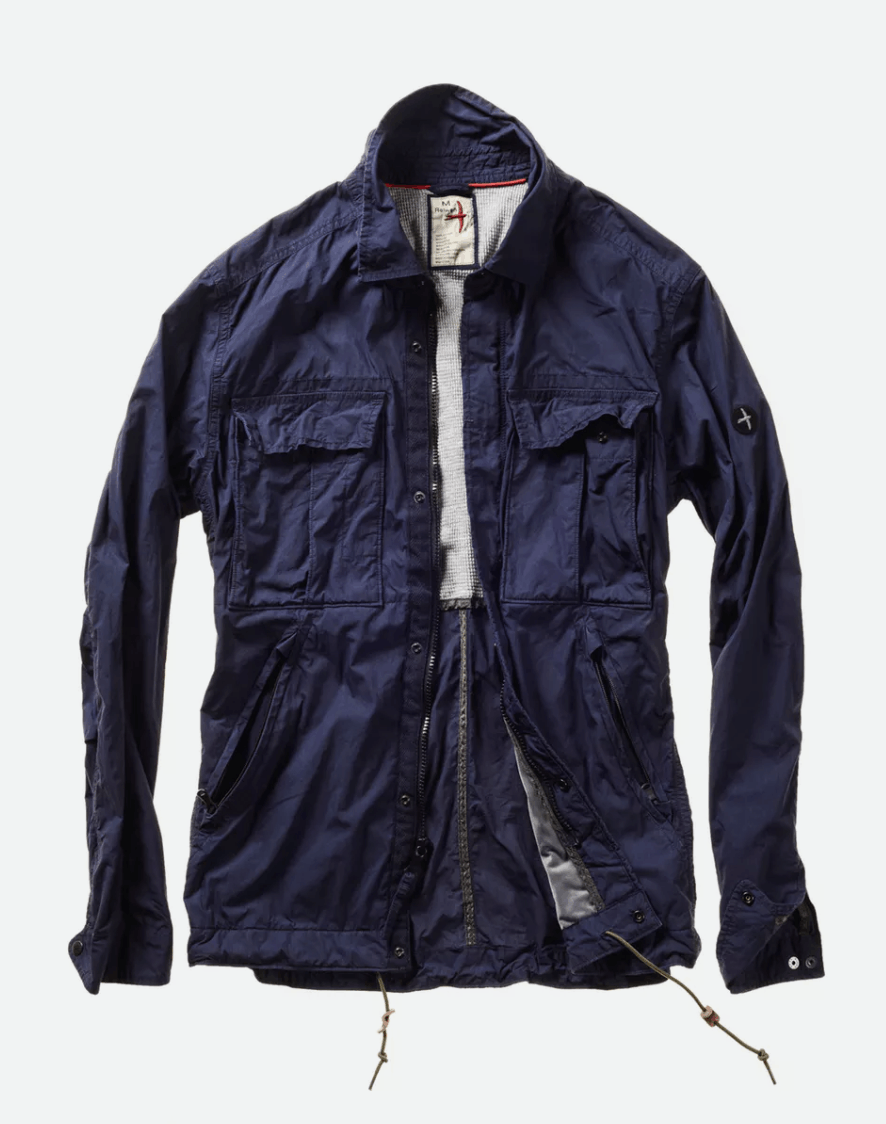 Relwen Sailcloth Tanker Jacket (Navy) | Grailed