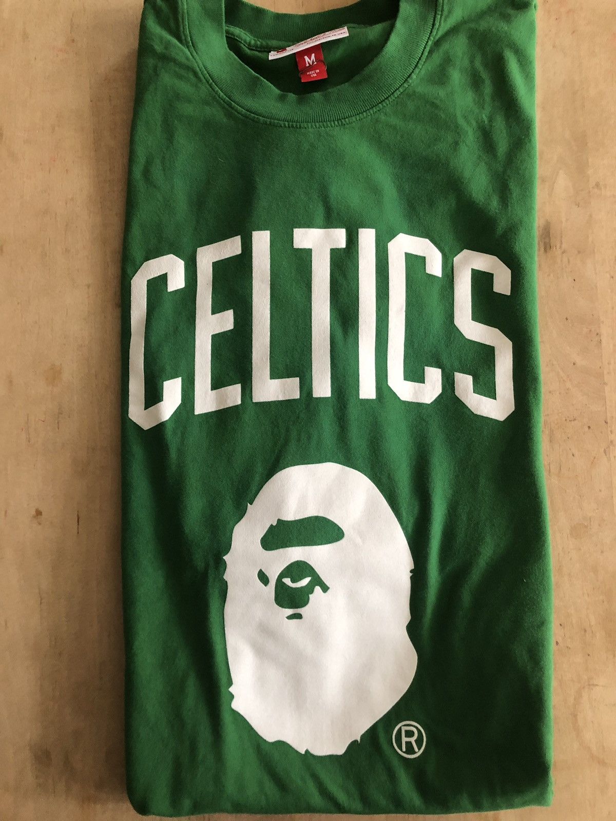 Bape × Mitchell & Ness Celtics bape | Grailed