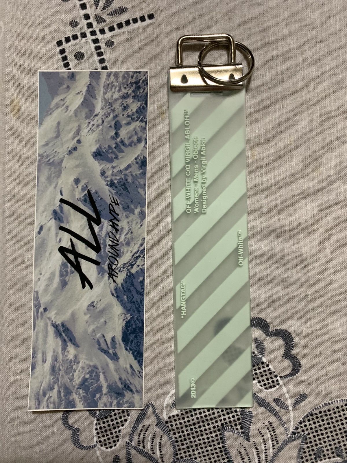Off-White Off White Keychain Custom Hangtag | Grailed