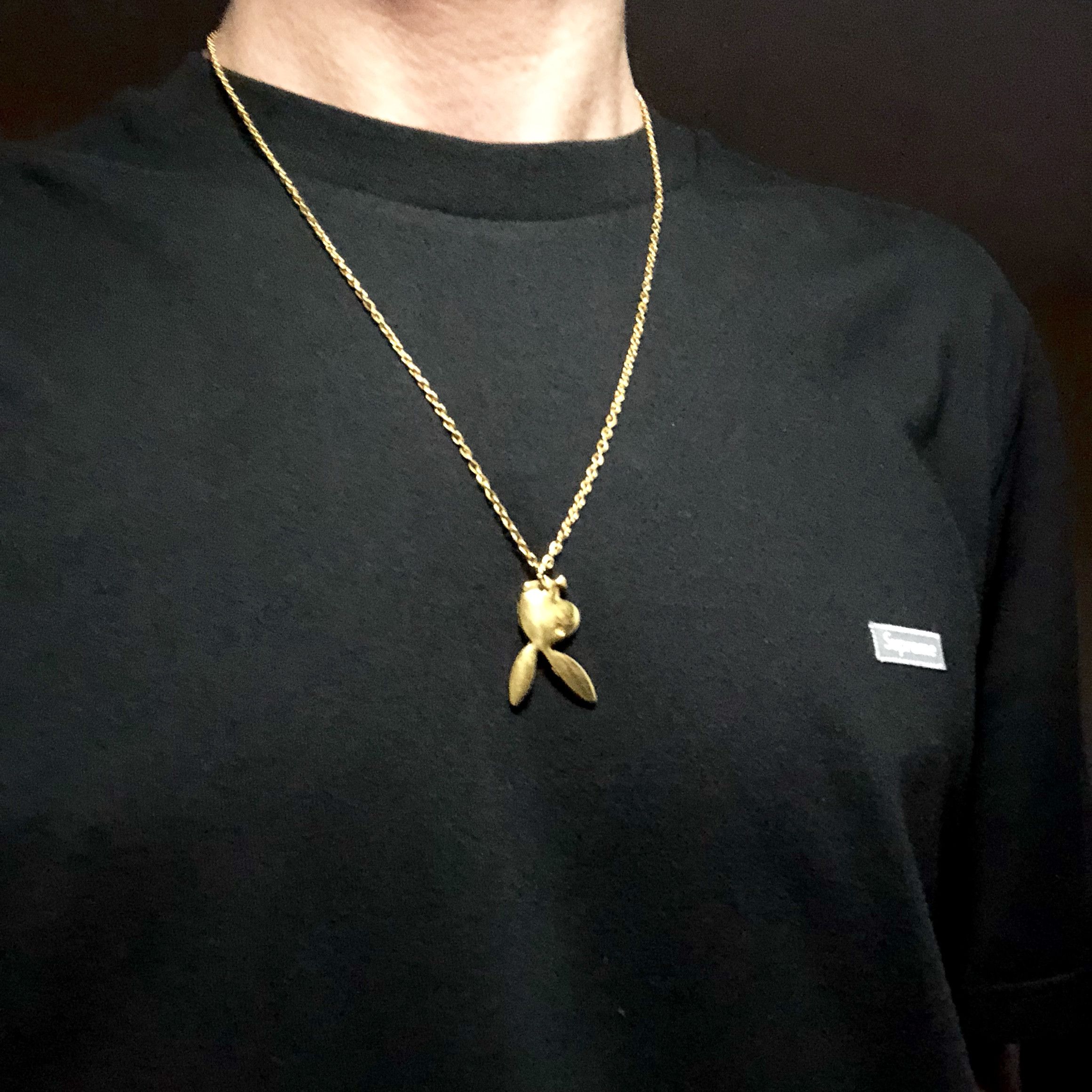 Playboy Gold Playboi Carti Necklace | Grailed