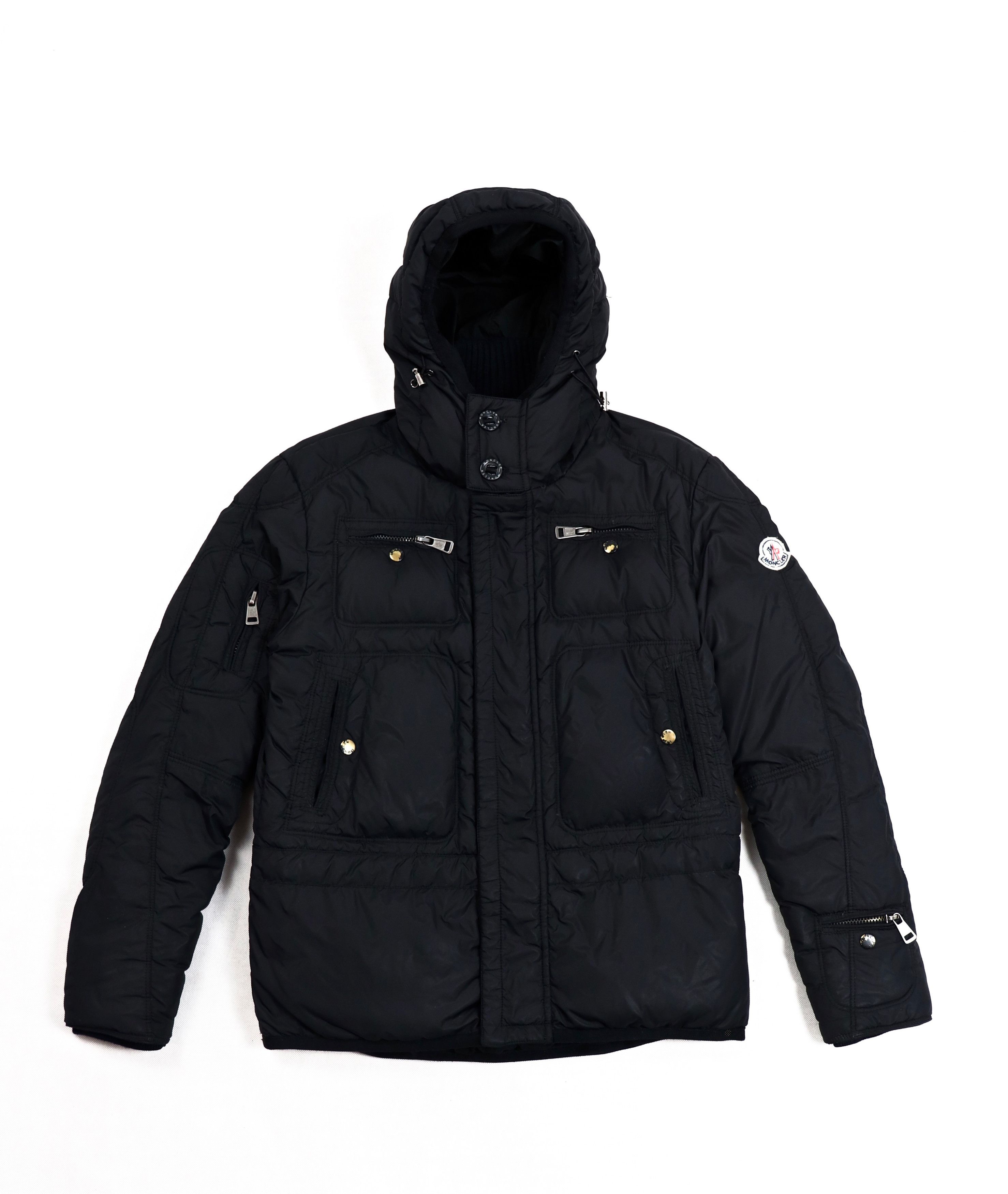 Moncler LAST PRICE DROP! Moncler Goose Down Puffer Black Hooded Winter ...