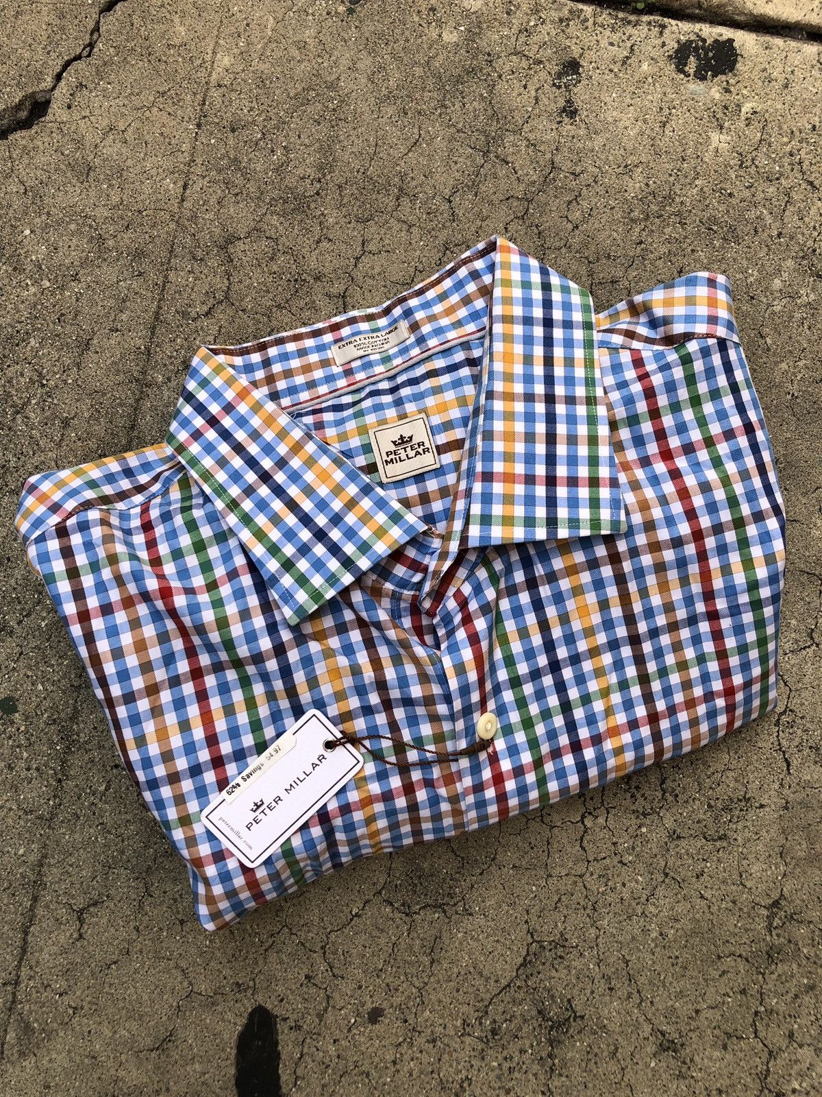 Peter Millar Peter Millar Long Sleeve Plaid | Grailed
