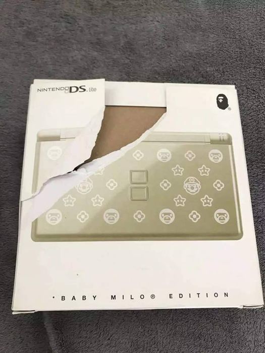 Bape A Bathing Ape x Nintendo DS Lite Gold Mario Bros Baby 2008 | Grailed