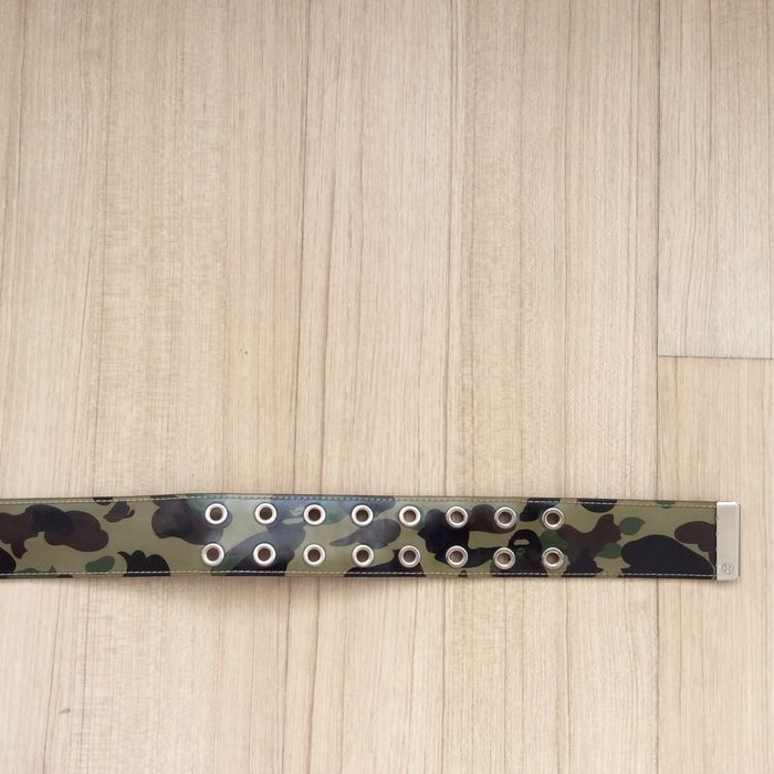 Bape a bathing ape camo belt | Grailed