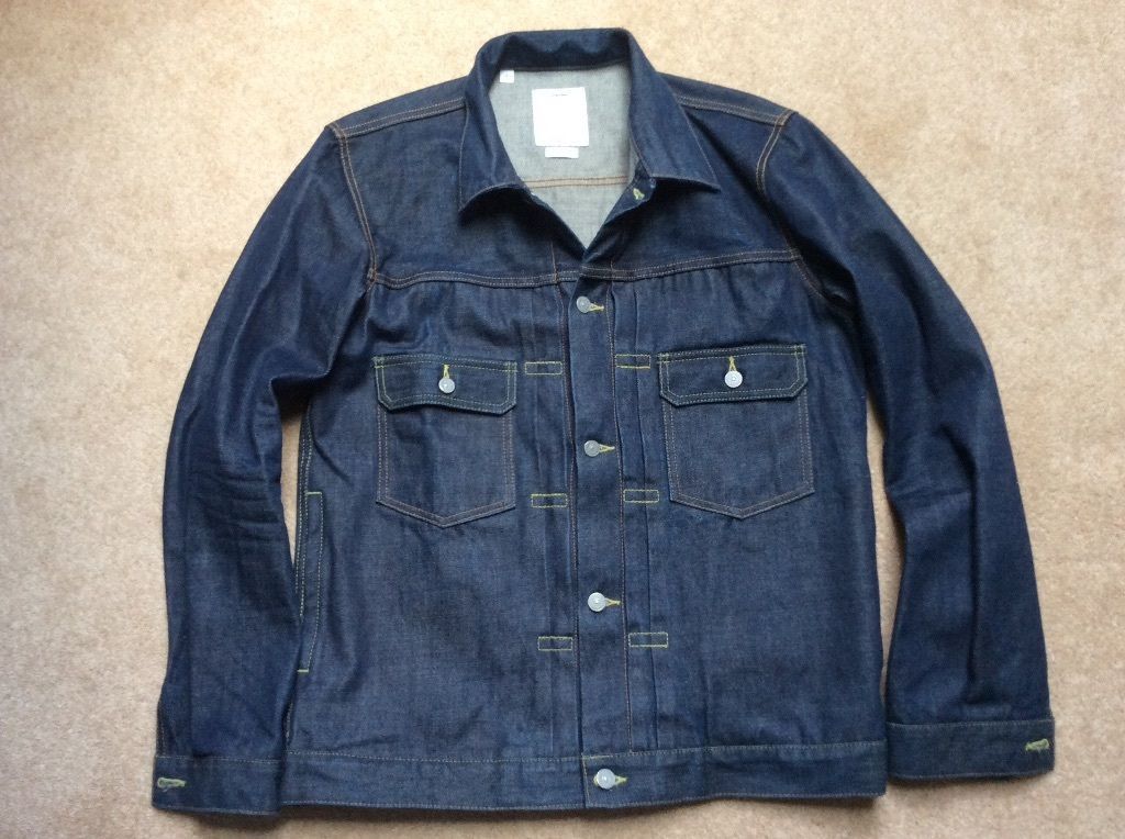 Visvim Visvim 101 unwashed denim jacket | Grailed