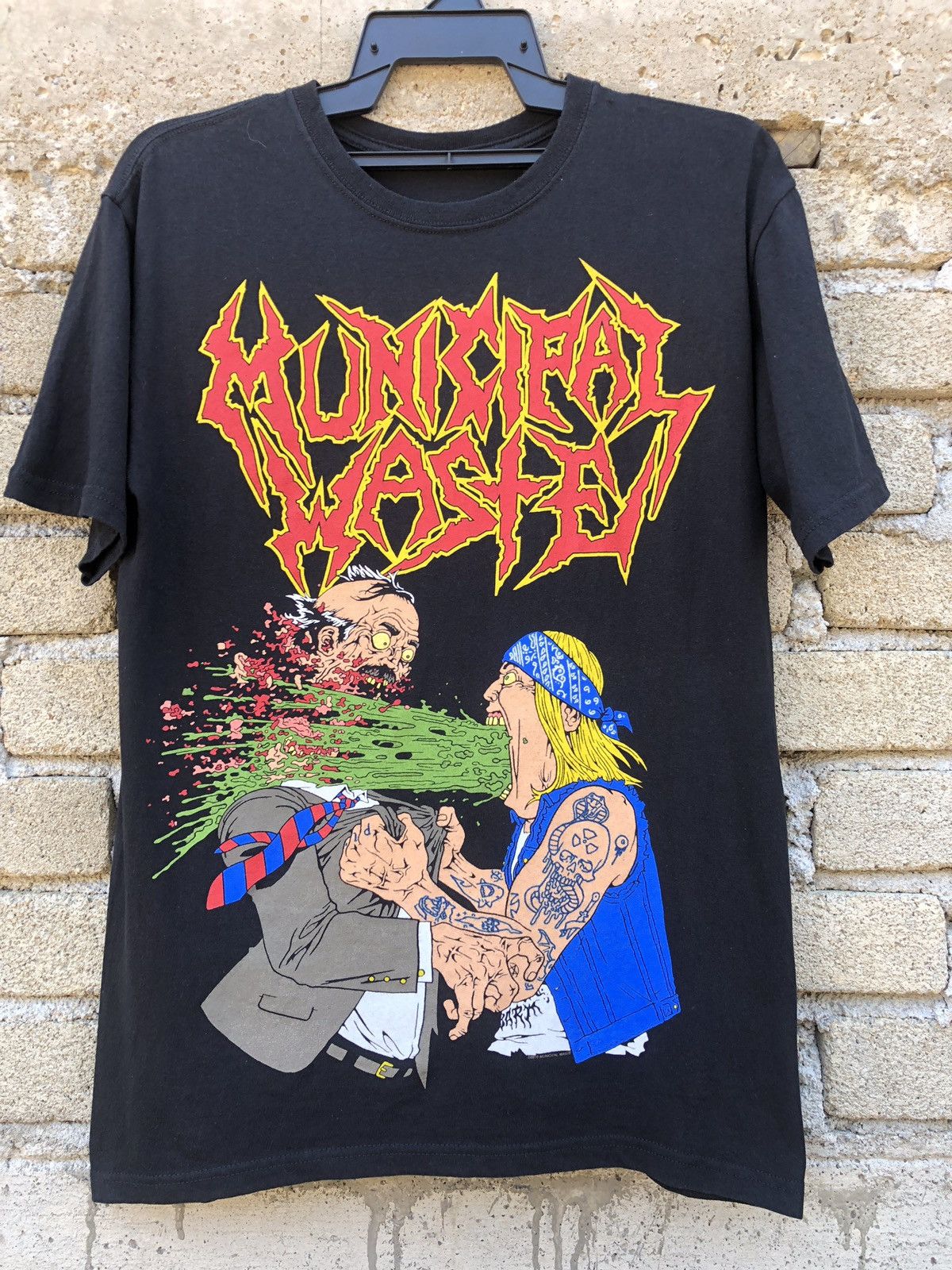 Band Tees × Vintage MUNICIPAL WASTE band rock t shirt | Grailed