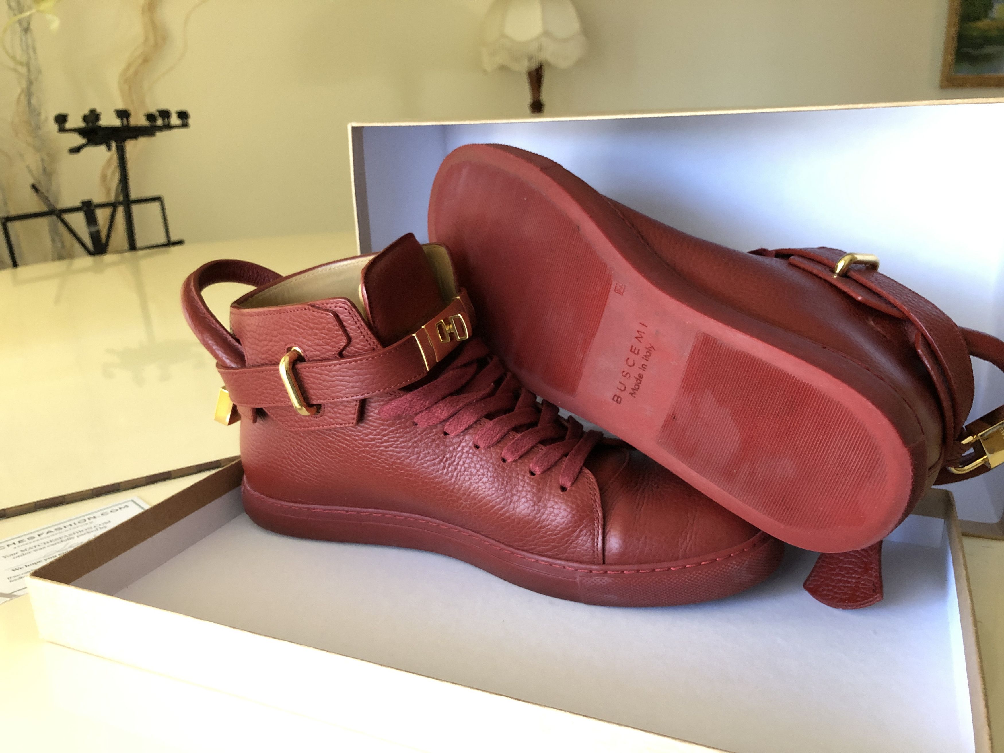 Buscemi Buscemi 100MM GUTS Red | Grailed