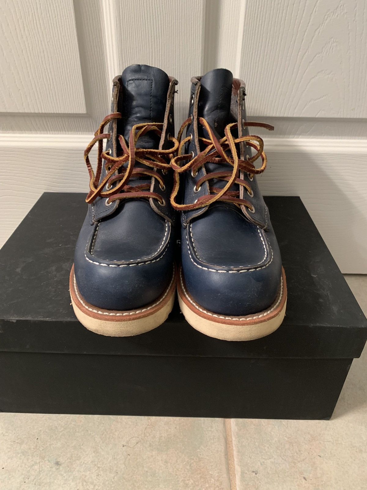 Red Wing Red Wing Heritage 8882 Indigo Portage Moc Toe Boot | Grailed