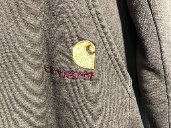 Vintage Vintage Carhartt Brown Hooded Zip Up Streetwear Supreme | Grailed
