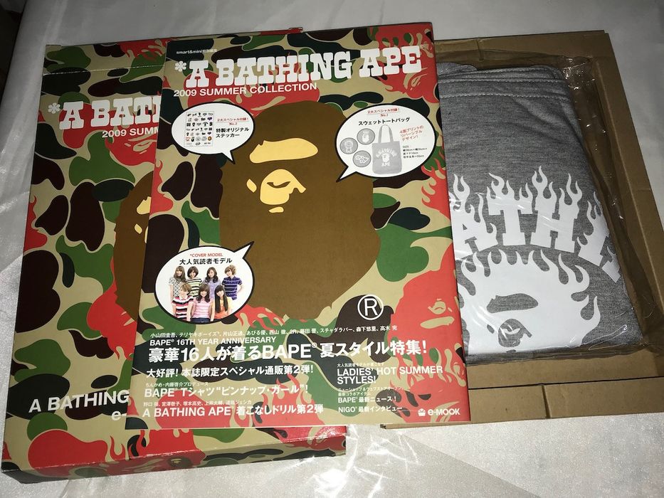 Bape A BATHING APE - BAPE Kids Baby Milo Original Legit MOOK & TOTE BAG ...