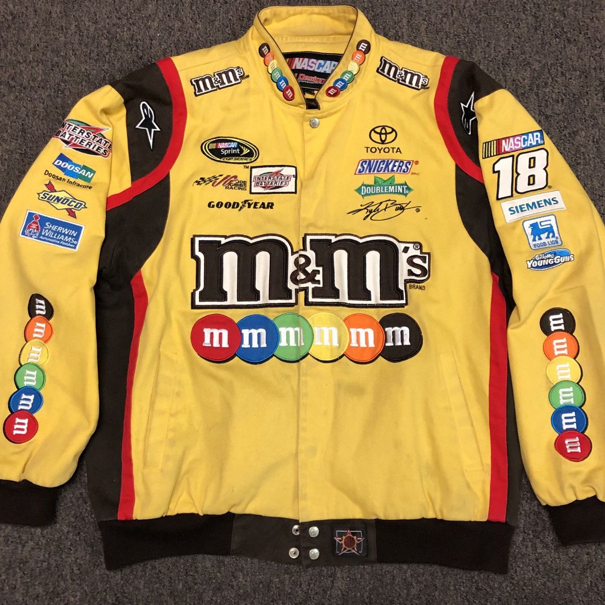 NASCAR Nascar Kyle Busch Racing Jacket | Grailed