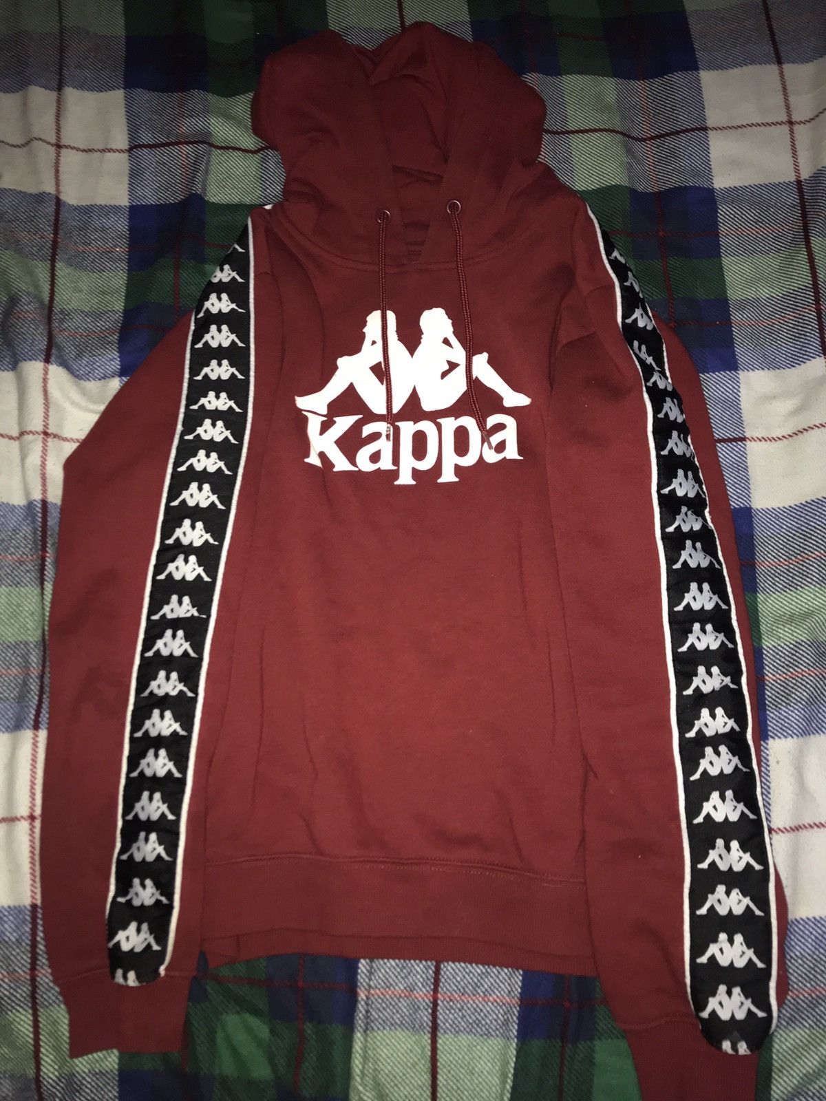 Kappa Kappa Hoodie Red/ white | Grailed