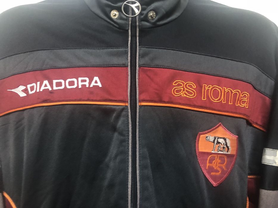 Diadora Vintage As Roma Sweater | Grailed