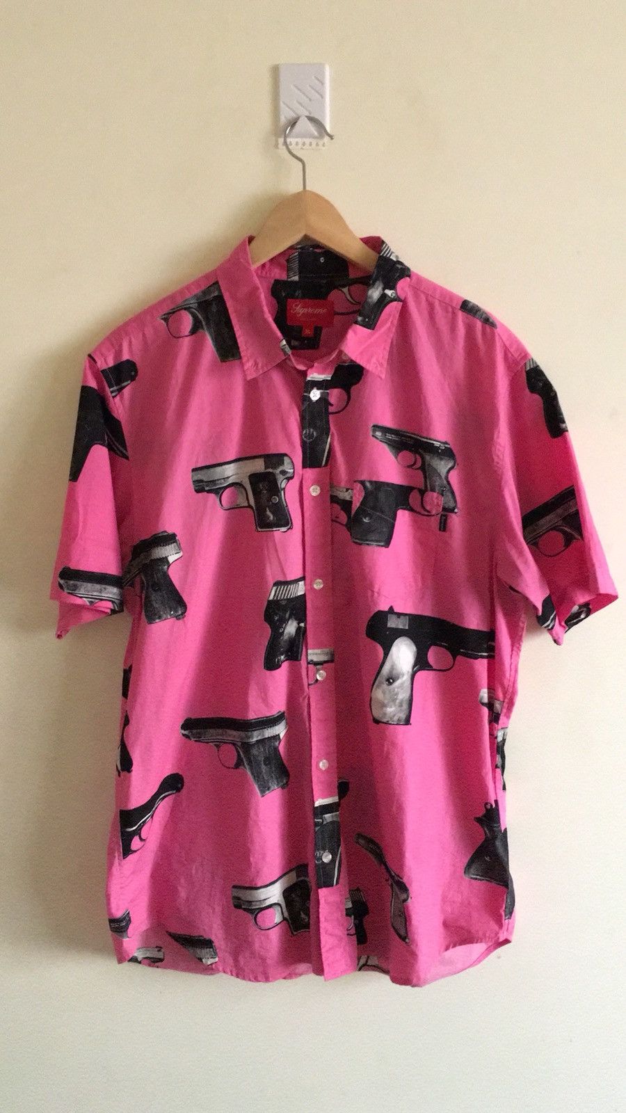 Supreme SS13 Guns button up pistols shirt | Grailed
