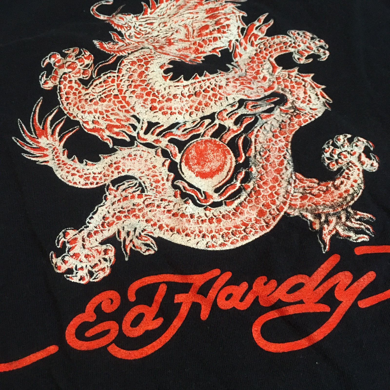 Vintage Ed Hardy Logo Tee Shirt | Grailed