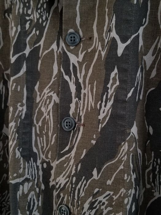 Needles Needles Canvas Bush Jacket in Tiger Camo | Grailed