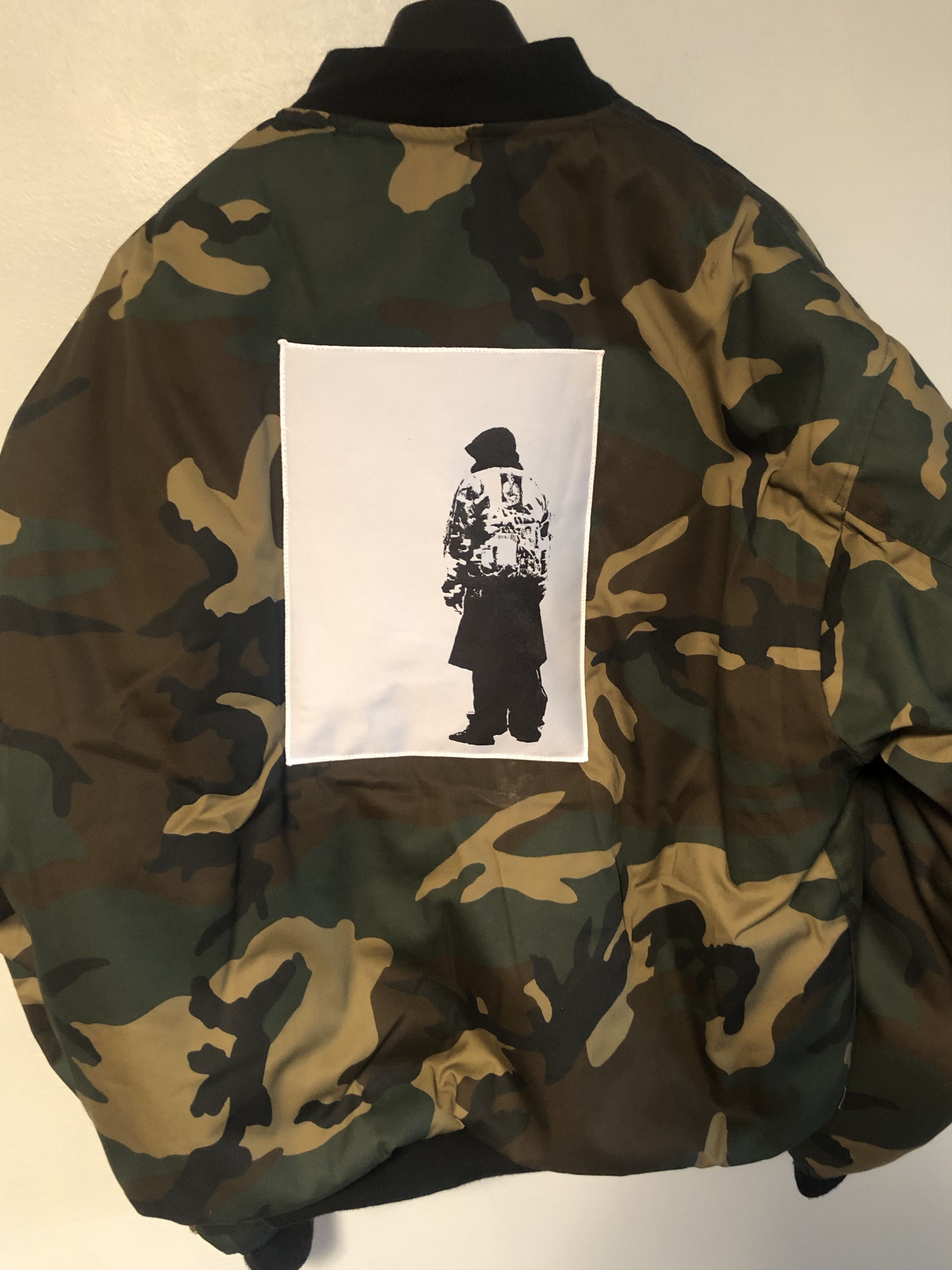Raf Simons Fostex A/W01 Riot Camo Bomber Jacket (size XXL) | Grailed