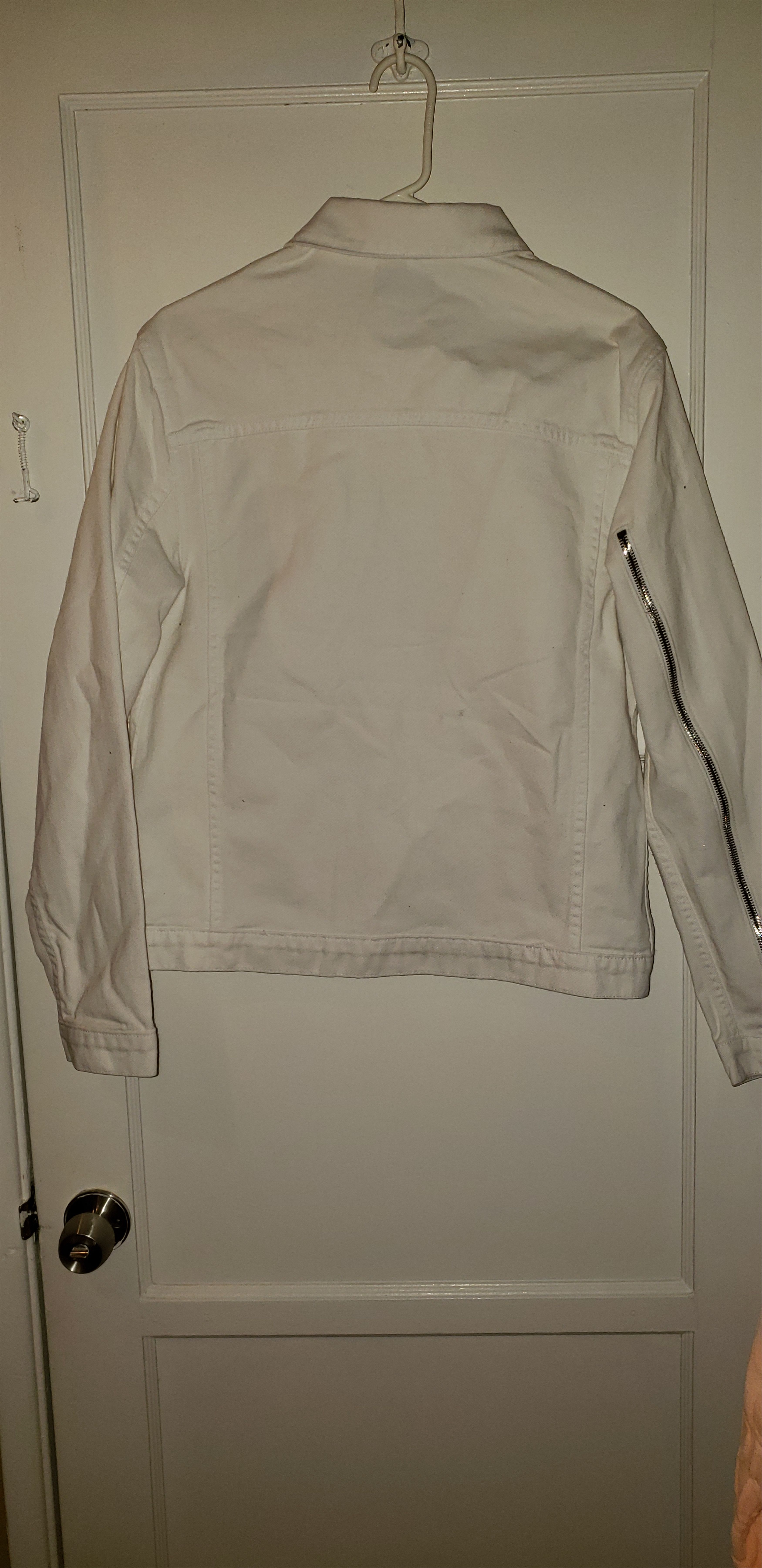 424 Sample 2017 White Denim Jacket 424 | Grailed