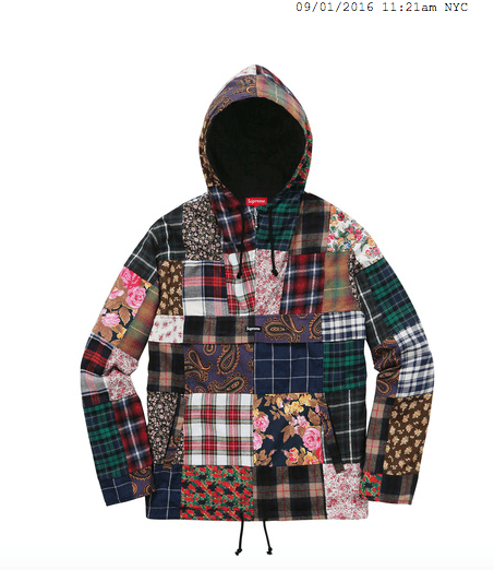 Supreme Patchwork Anorak | Grailed