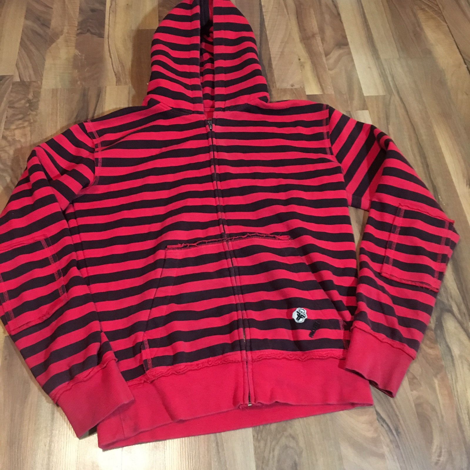 Fallen × Vintage Fallen Striped Hoodie | Grailed