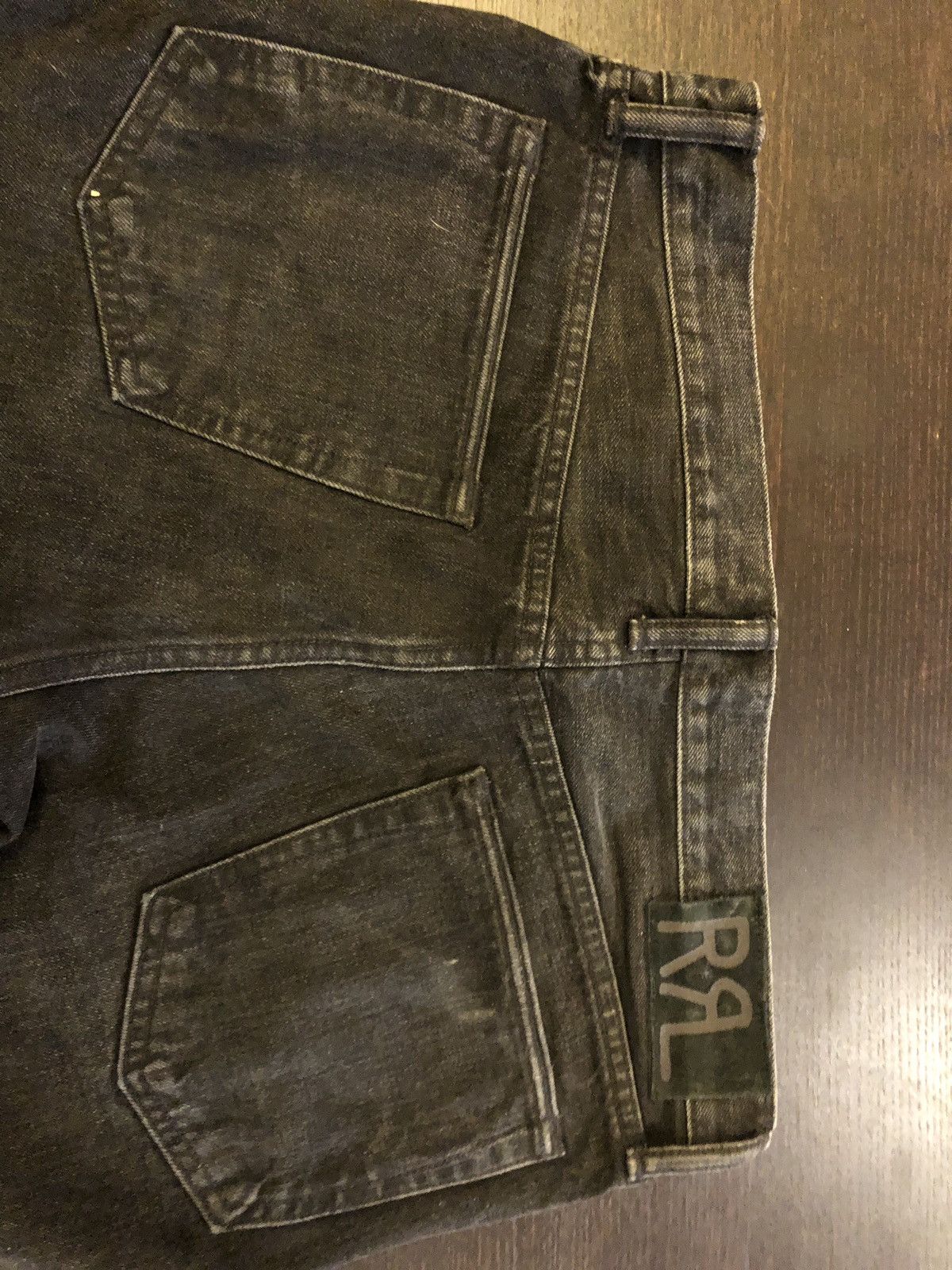 RRL Ralph Lauren Double RL Slim Narrow - Faded Black | Grailed