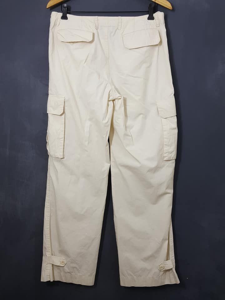 Lauren Ralph Lauren LRL Parachute Cargo White Pant | Grailed