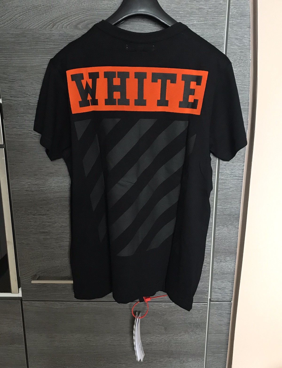 Off-White OFF-WHITE Box Logo teeshirt S Slightly Oversized fit new ...