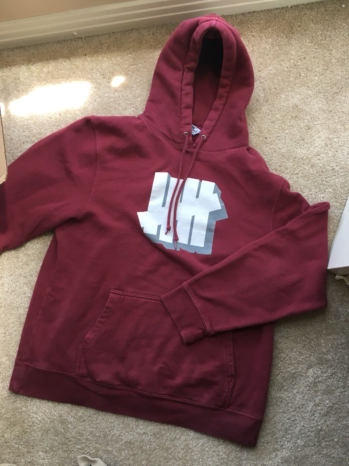 Undefeated Maroon Logo Undefeated | Grailed