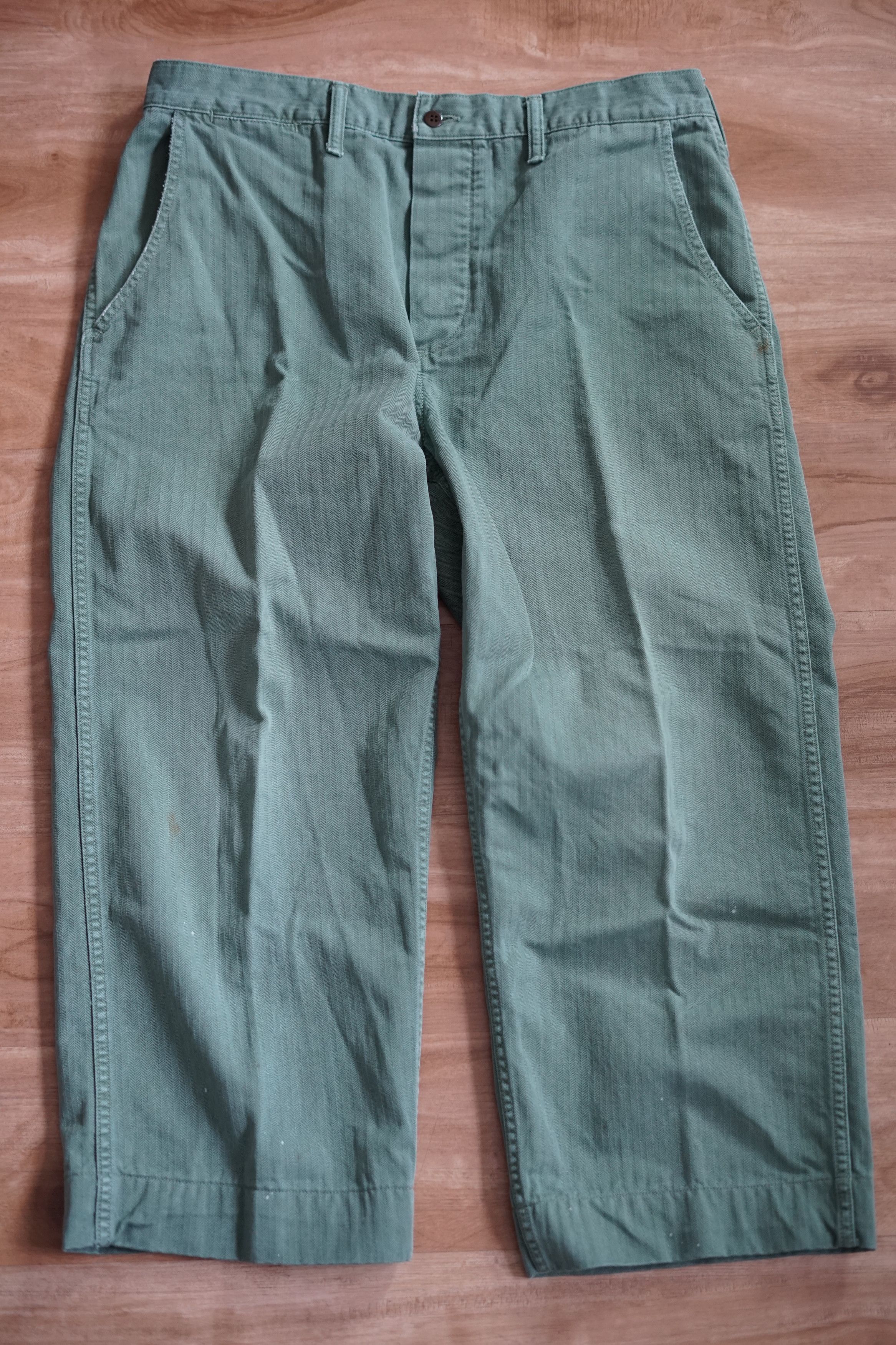 Chimala Herringbone Military Pants | Grailed