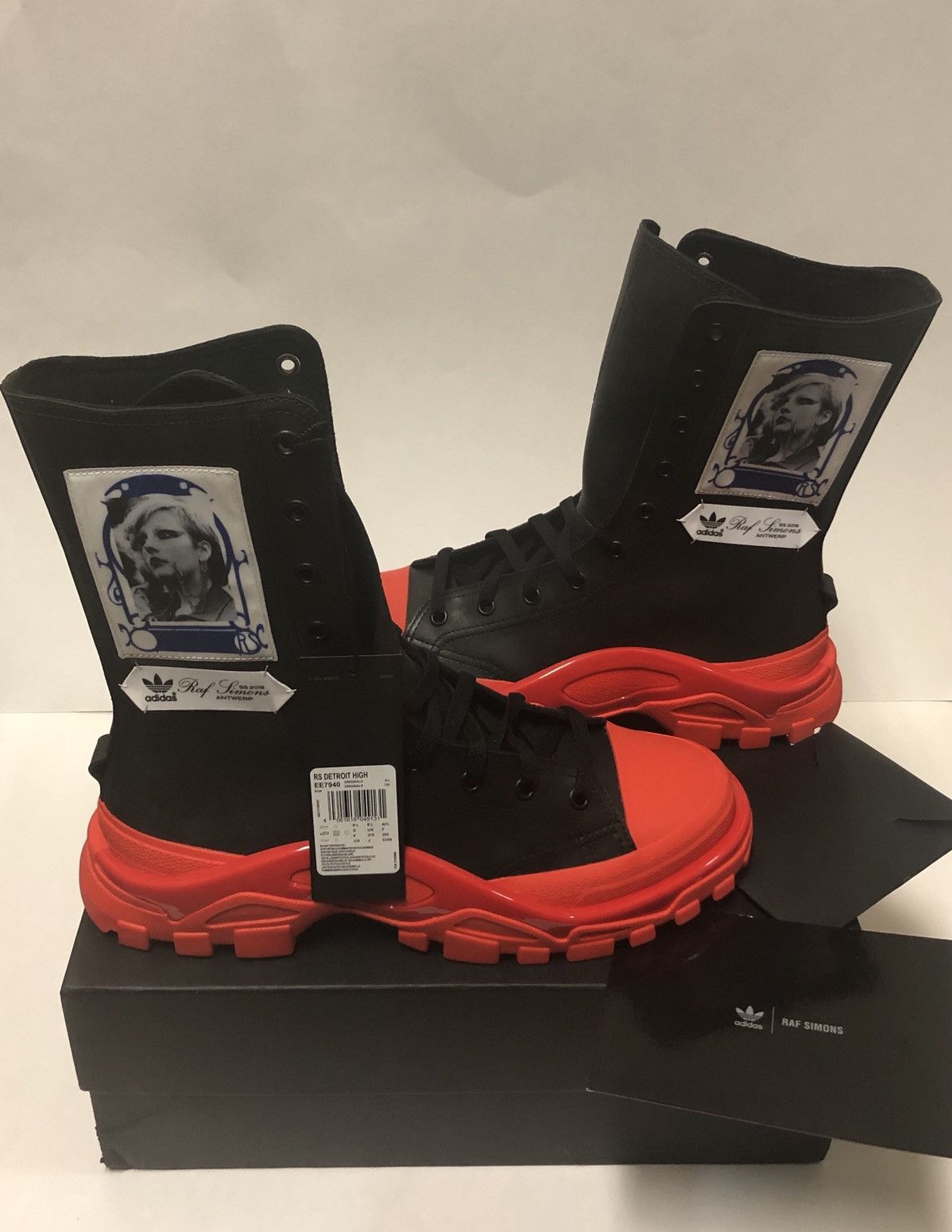 Raf Simons RAF SIMMONS DETROIT HIGH TOP BOOT CHUNKY LIMITED RARE | Grailed