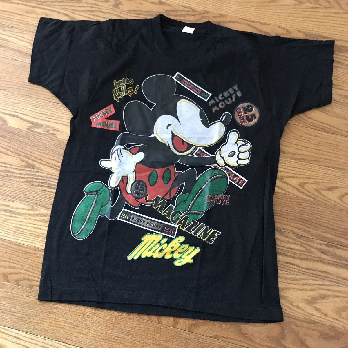 Mickey Mouse × Vintage Vintage 80s 90s Mickey Mouse Bootleg Graphic ...
