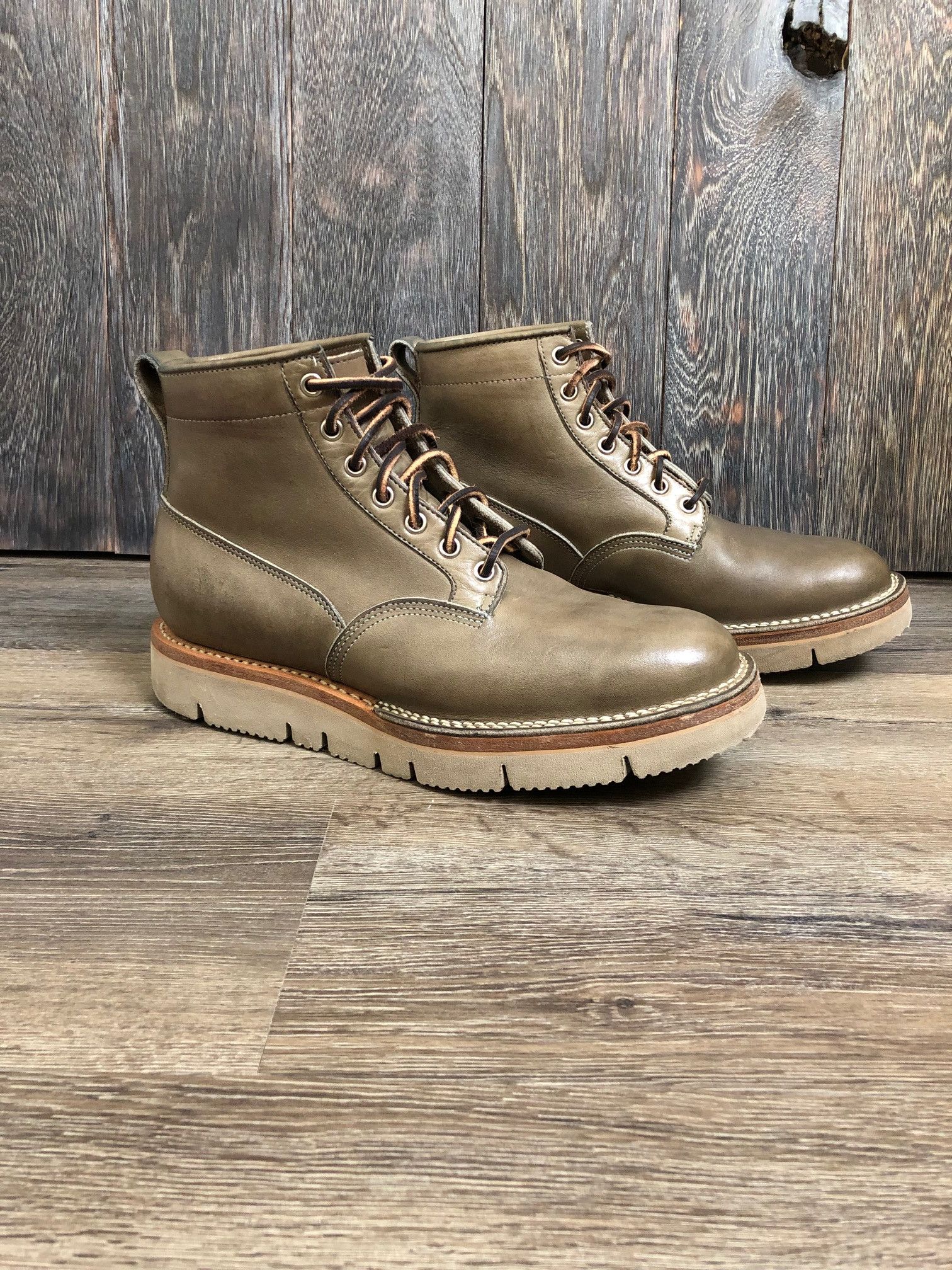 Viberg Viberg x Division Road Scout Boot, 2030 last, Grey Calico on a ...