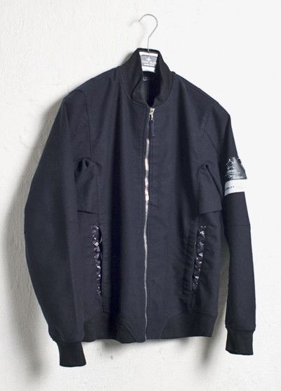 Stone Island Shadow Project Diagonal R 3-L Wool Bomber Jacket | Grailed
