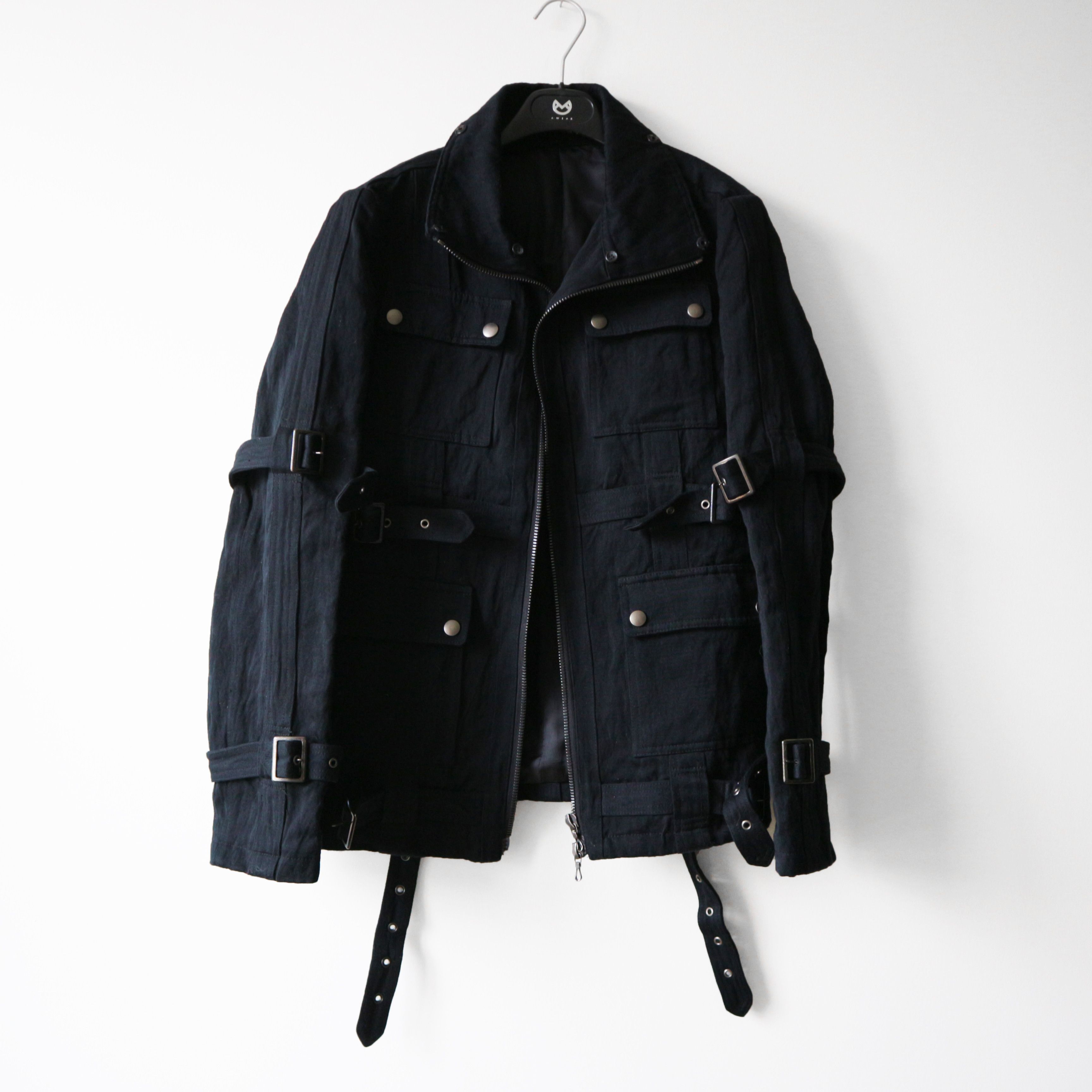 Japanese Brand × Shellac Shellac Bondage Strap Jacket | Grailed
