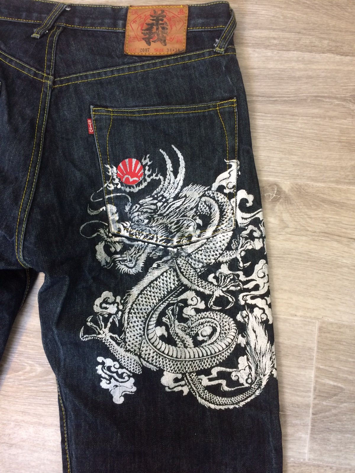 Evisu evisu jeans dragon | Grailed