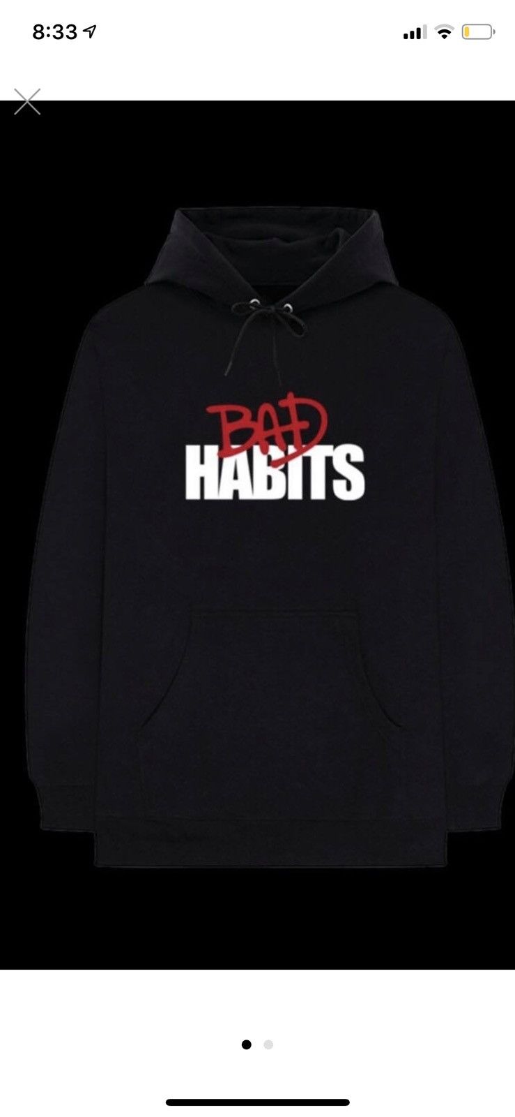 Vlone Vlone Nav drip hoodie | Grailed