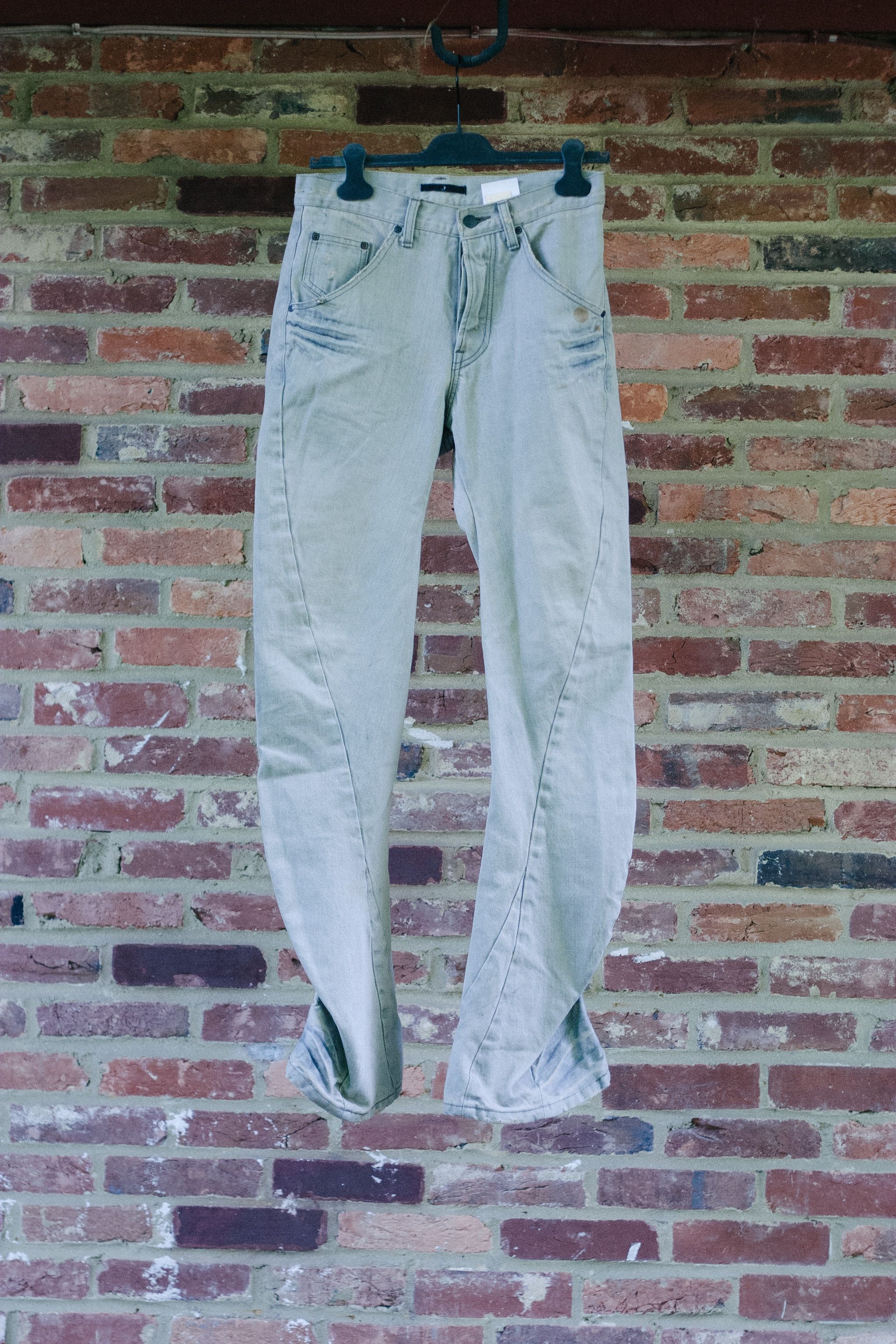 Julius AW06 Fixed Twisted Flare Jeans | Grailed
